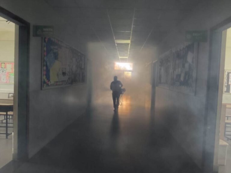 Fogging and Sanitisation - Unison International School